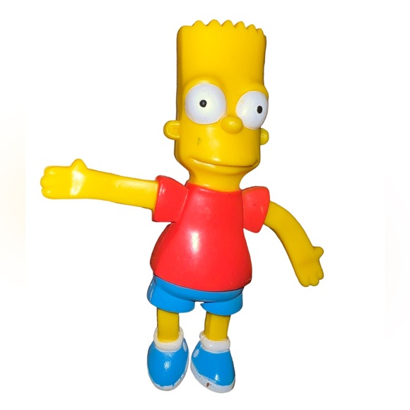 Toys | 202 The Simpsons Bart Simpson Bendable Poseable Figure | Poshmark